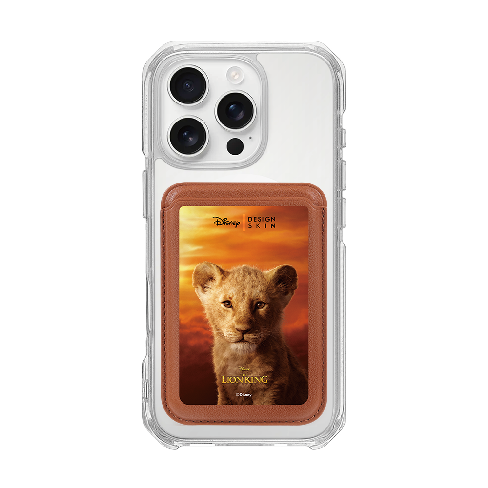 [DISNEY] THE LION KING - POSTER BABY SIMBA/BROWN (MAGSAFE LEATHER POCK ...