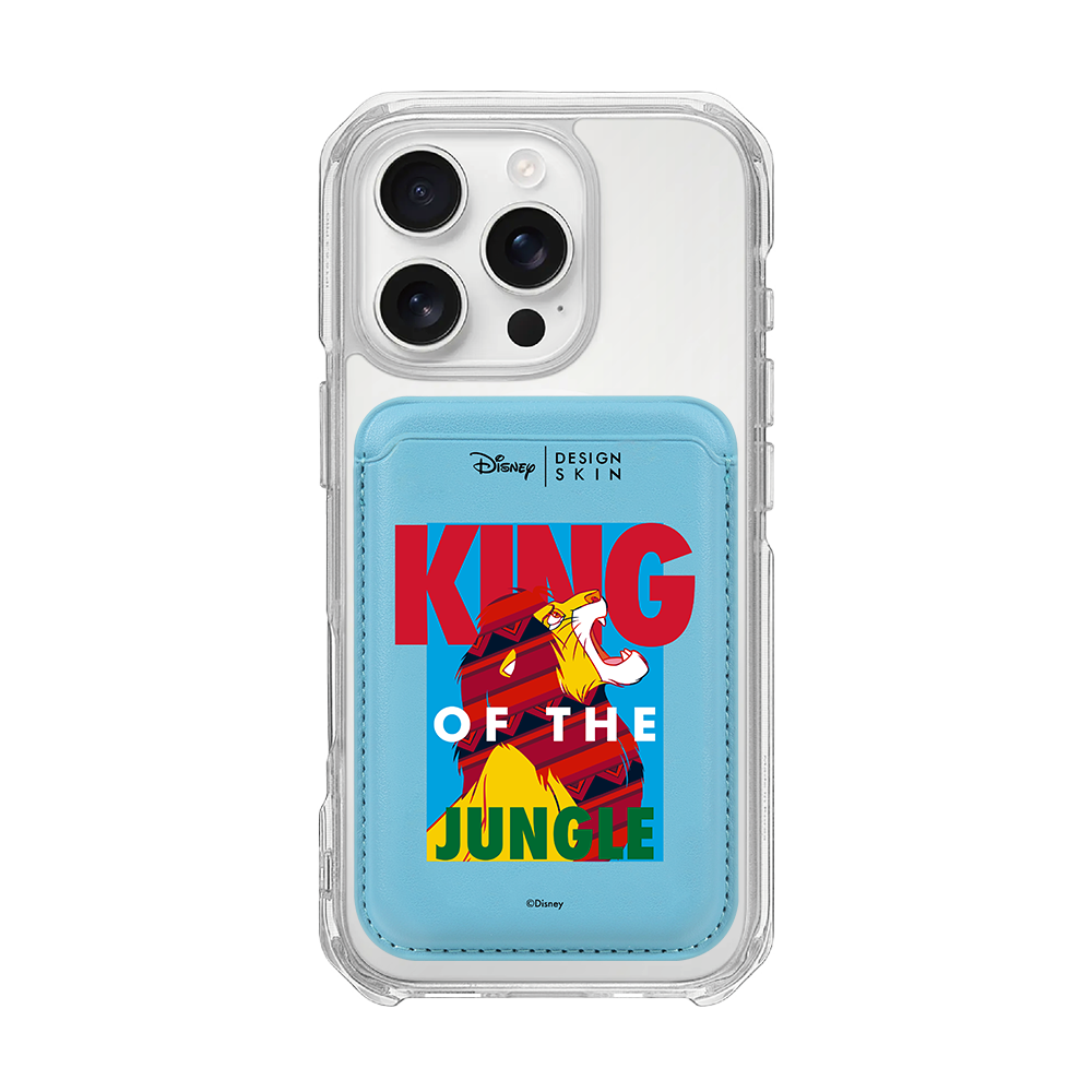 [DISNEY] THE LION KING - KING OF THE SIMBA/BLUE (MAGSAFE LEATHER POCKE ...