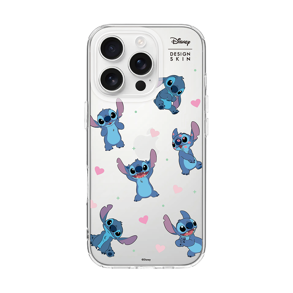 [DISNEY] STITCH - PATTERN STITCH (CLEAR CASE) – Designskin Global