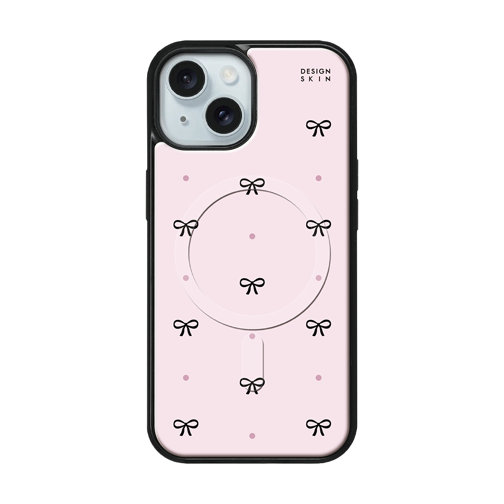 MAGSAFE EPOXY CASE - BLACK RIBBON/PINK (EPOXY MAGSAFE CASE ...